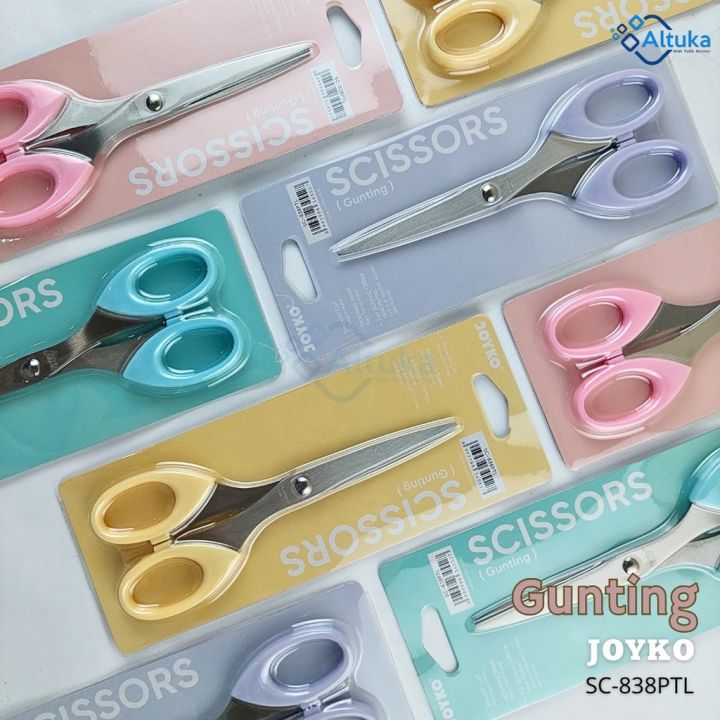 GUNTING KERTAS JOYKO SC838PTL GAGANG PASTEL | Lazada Indonesia