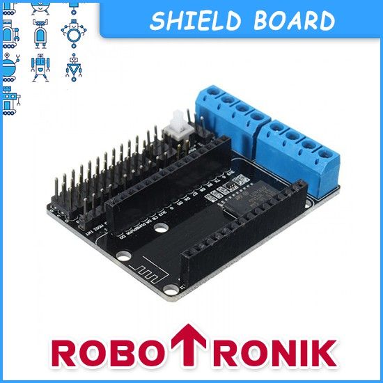 NodeMCU L293DD Motor Driver Shield for NodeMCU V2 | Lazada