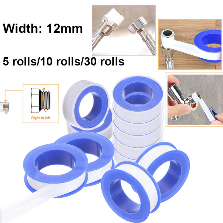 Teflon Pipes Thread Seal Tape for Plumbers Sealant Tape for Leak Water ...