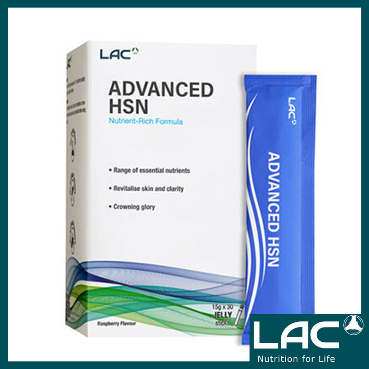 LAC Advanced HSN (15g x 30 Sticks) - For Healthier Hair, Skin & Nails ...