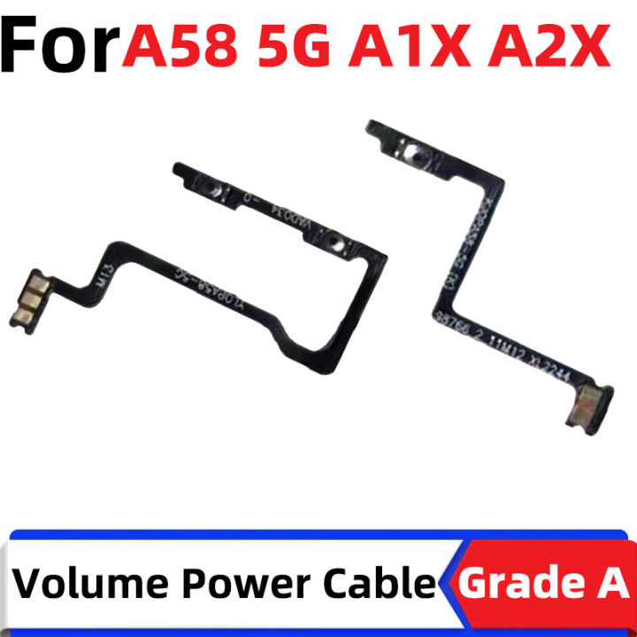 Power ON OFF Mute Switch Control Key Volume Button Flex Cable for OPPO ...