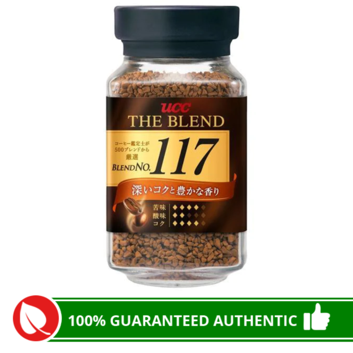 Ucc The Blend 117 Instant Coffee Bottle 90g | Lazada PH