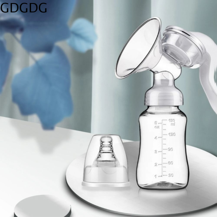 GDGDG Powerful Suction Manual Breast Pump BPA Free Baby Feeding Pump ...
