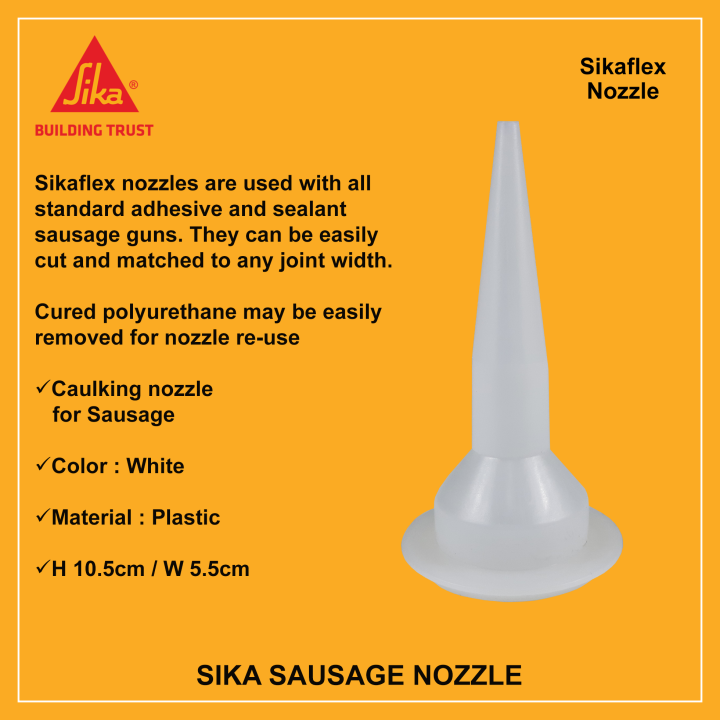 Sika Nozzle For Sausage Sealant Caulking Gun 600ML | Lazada PH