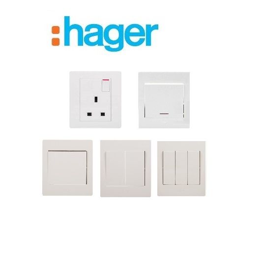 HAGER MUSE SWITCHES & SOCKETS | Lazada
