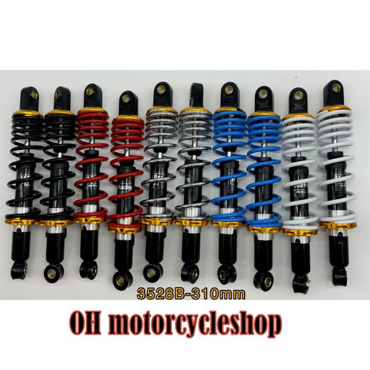 HVD 3528 Rear shock for XRM/WAVE/SMASH/Shogun/RaiderJ110 black body ...