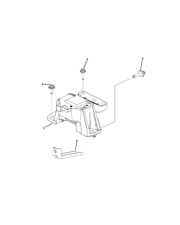 Original For 2019 - 2023 Jeep Renegade 1.3 Engine Mount 68439358AA ...