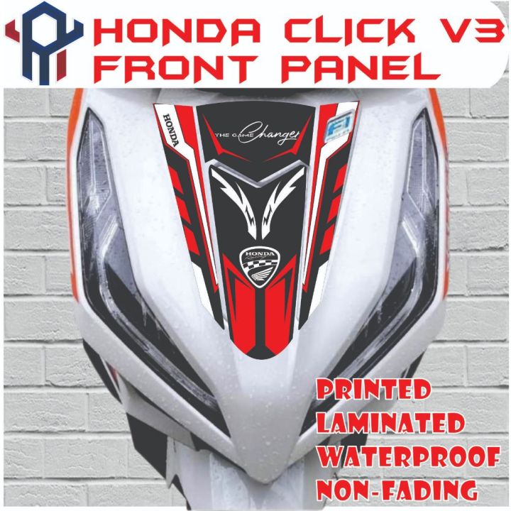 Honda Click version 3 version 4 v4 v3 125 150 Front Panel printed and ...