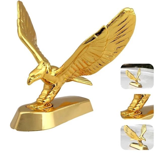 3D Metal Eagle Emblem Badge Front Bonnet Emblem Car Motorcycle Stand ...