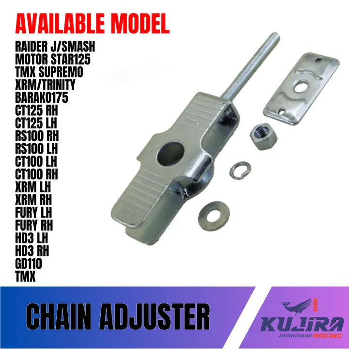 MOTORCYCLE PARTS CHAIN ADJUSTER FOR BARAKO 175/CT100/FURY/GD110/HD3TMX ...