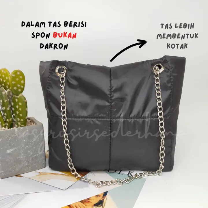 TGS | MONA BAG | Puffy Bag | Tas Selempang Tas Wanita Terbaru Tas Bahu ...
