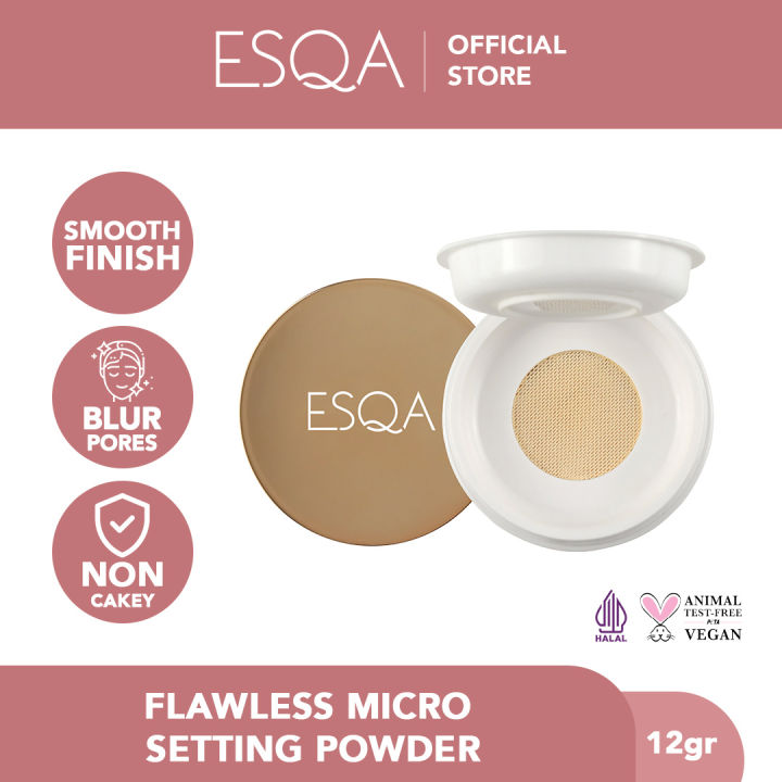 ESQA Flawless Setting Powder | Lazada Indonesia