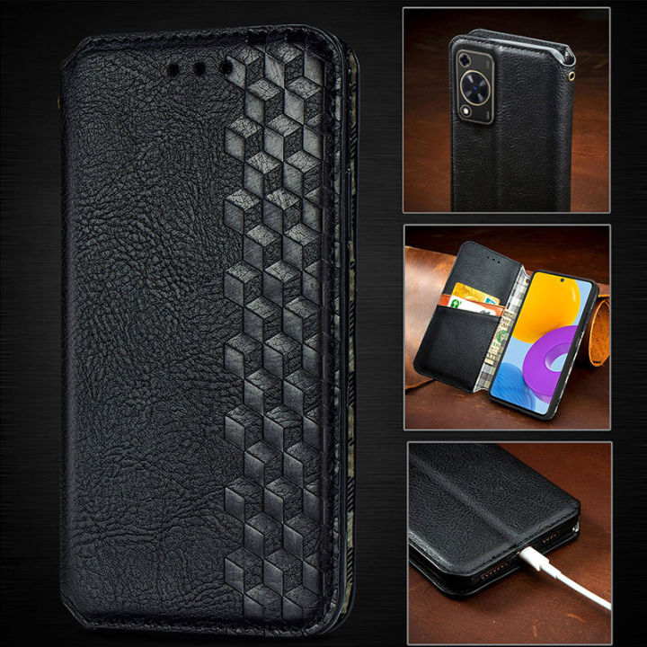 เคสหน้ังกลับมือถือแฟชั่นสำหรับ Huawei Nova Y72 NovaY72 Nova Y 72 72Y ...