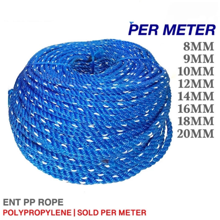 Per Mtr | 7MM-20MM | ENT Skyline Polypropylene PP Rope | Twine Lubid ...