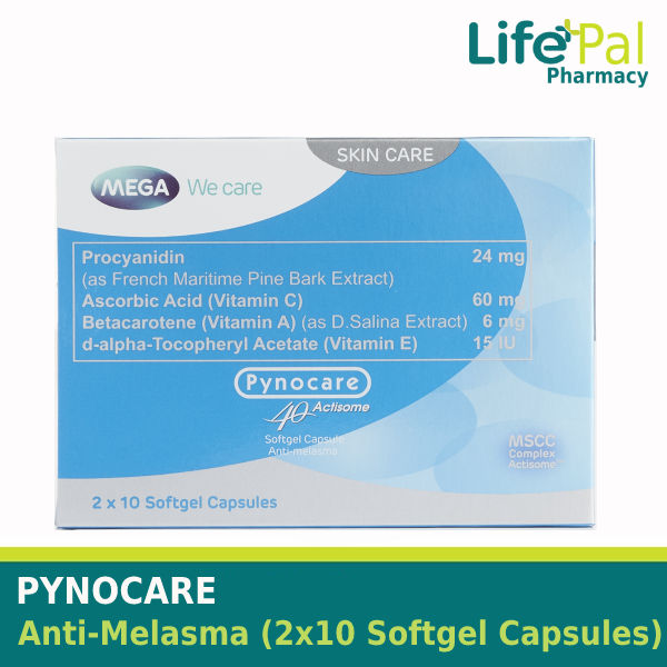Pynocare 40 Actisome (20 capsules) | Lazada PH