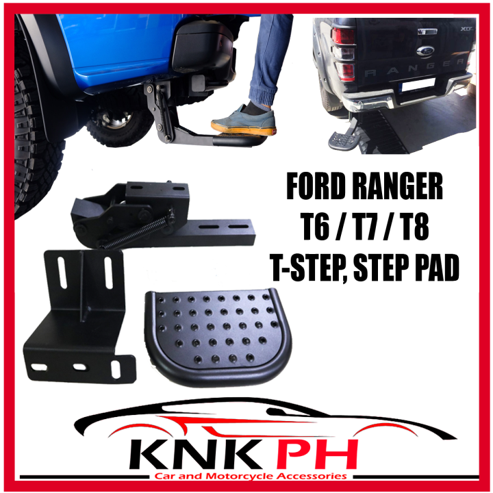 FORD RANGER 2012-2021 T6 T7 T8 REAR STEPBOARD T-STEP T-PAD TAILGATE ...