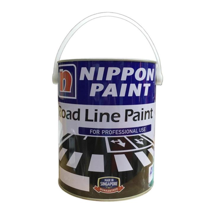 Nippon Paint Reflective Road Line Paint Yellow - 5L | Lazada Singapore