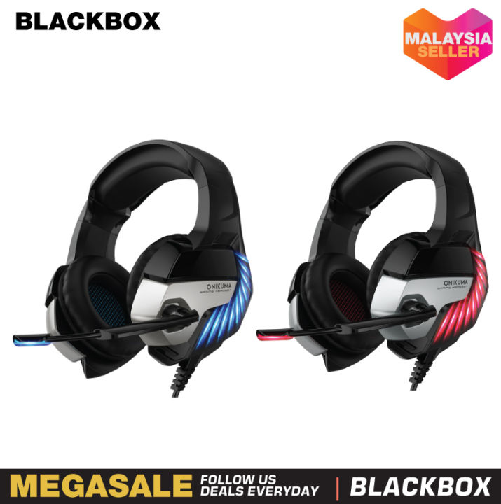 Onikuma K5 Pro Gaming Headset Wired Stereo Headphones ANC with Mic LED ...