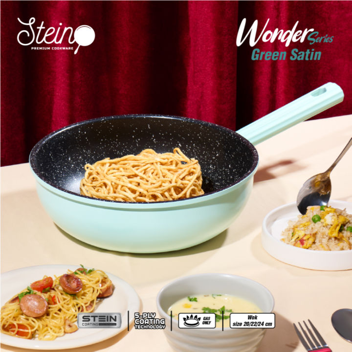STEIN Wonder Series Wok Pan - Wajan Penggorengan 20cm (5 Layers Stein ...