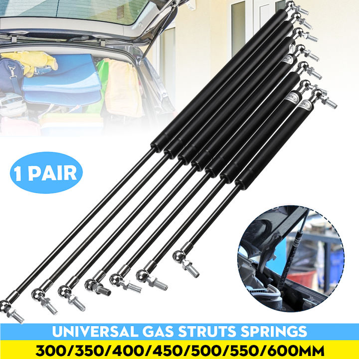 2pcs 300 600mm 300n Car Struts Front Bonnet Hood Rear Trunk Tailgate