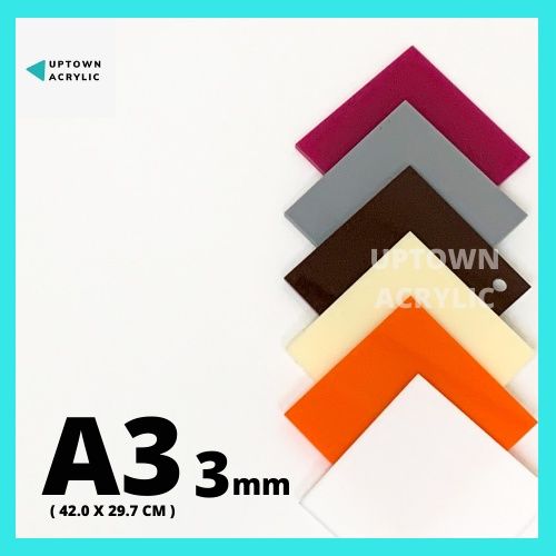 A3 3mm Acrylic Sheet | Perspex | Acrylic Board | Plexiglass ...