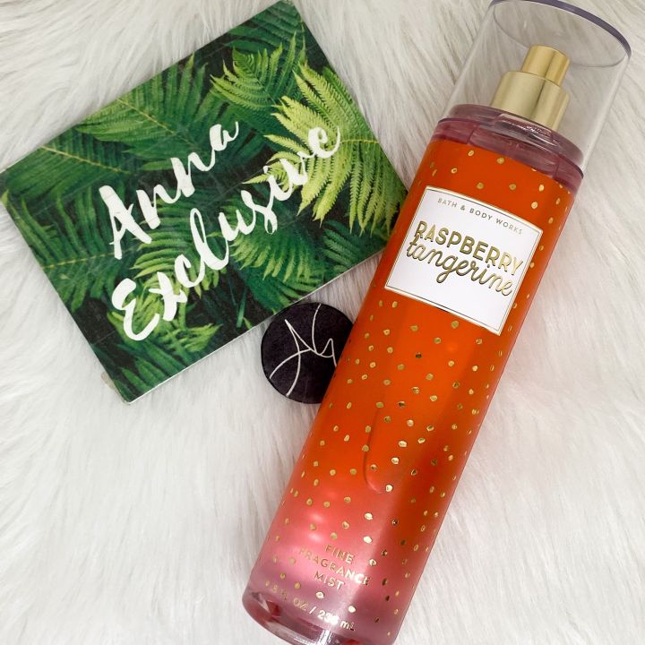 Authentic Bath & Body Works RASPBERRY TANGERINE Fine Fragrance Mist ...