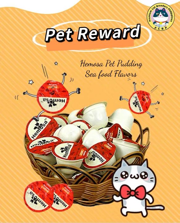 Hemosa 25g Pudding buy 5 get 1 free Cat treats snacks Cup Kitten food ...