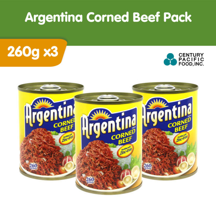 Argentina Corned Beef 260g Pack of 3 | Lazada PH