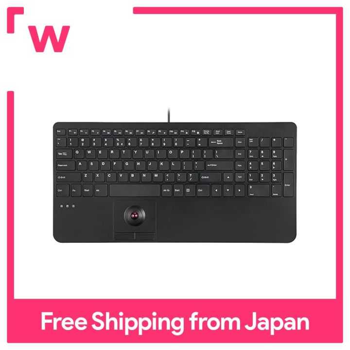 PERIBOARD-538 US Wired compact keyboard with trackball | Lazada PH