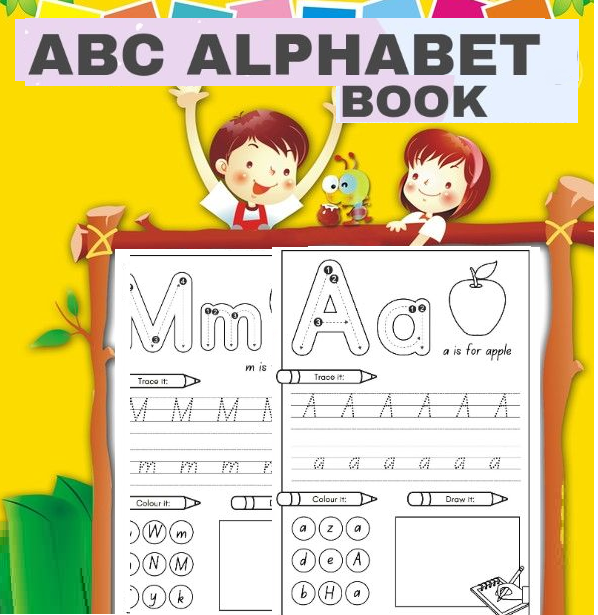 ABC Alphabet Activity Book (Set 2) - Practice Writing Children Learning ...
