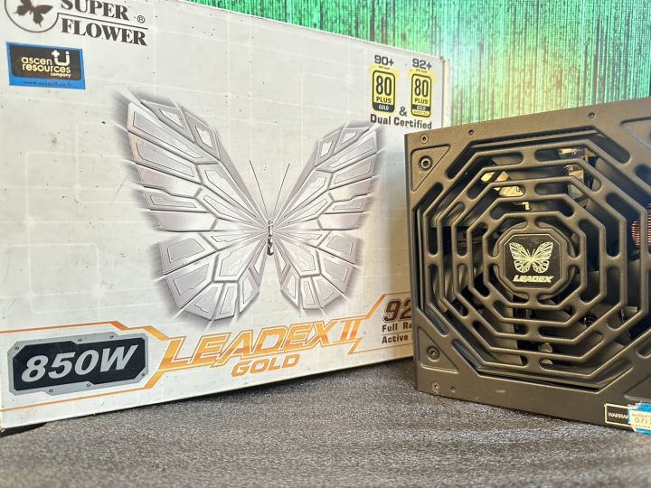 POWER SUPPLY SUPER FLOWER LEADEX II GOLD 850W (80+ GOLD) | Lazada.co.th