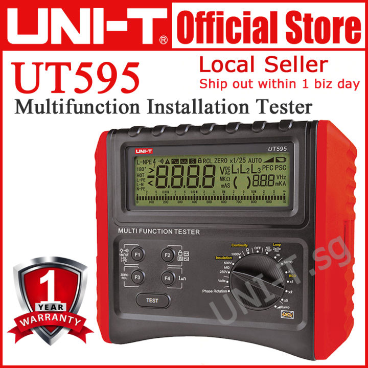 UNI-T UT595 Multifunction Installation Tester | Lazada Singapore