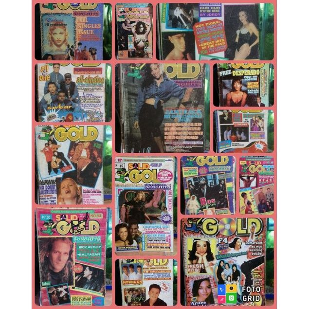 【Hot】 Vintage Pinoy Local Songhits Magazines | Lazada PH