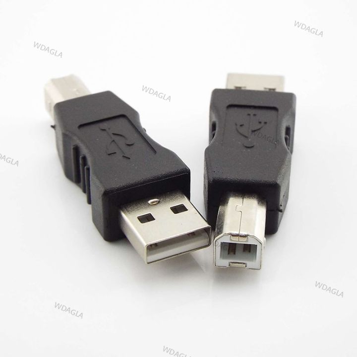 USB 2.0 Type A Female toType B Male Converter Connector Retail Port ...