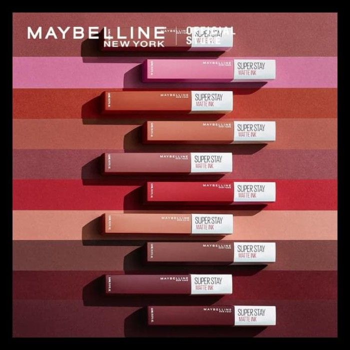 ORIGINAL Maybelline Super Stay Matte Ink Lipcream Rogue Reds Edition ...