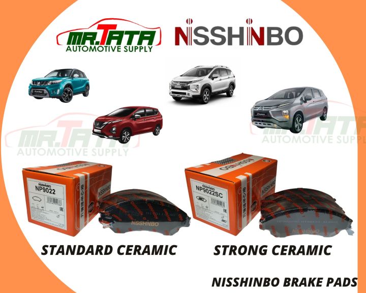 Nisshinbo Brake Pads FRONT for Mitsubishi Xpander and Xpander Cross ...