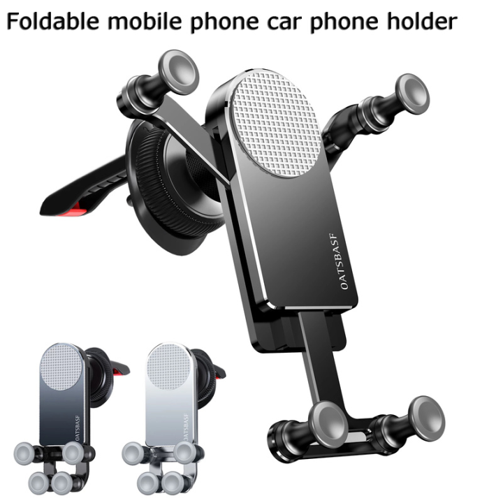 Auto Gravity Phone Holder Mount In Car for Samsung Galaxy Z Fold 3 2 Car Air Vent Phone Stand ...