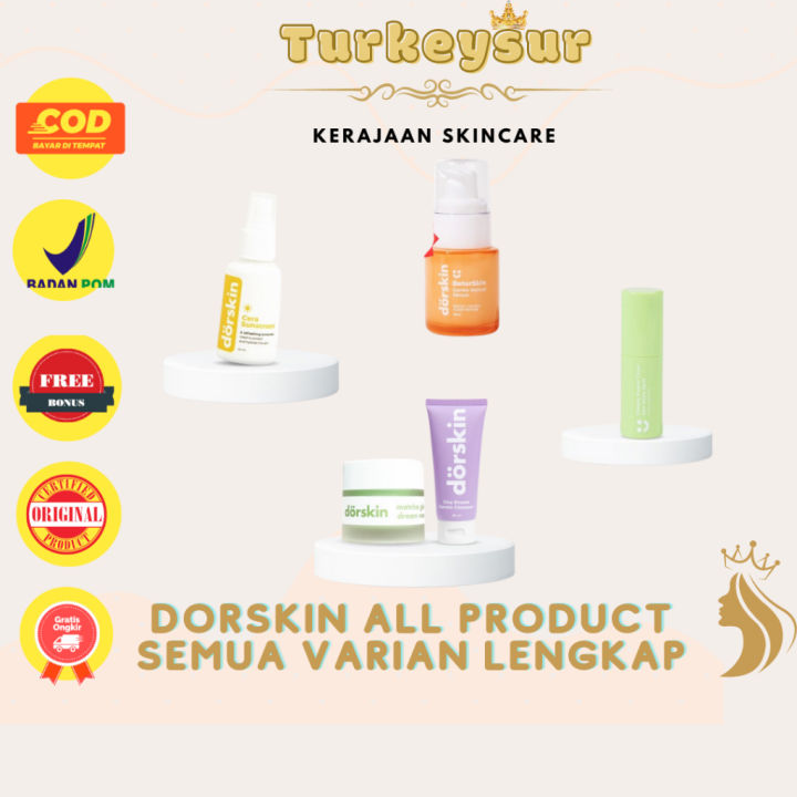 DORSKIN PAKET Skincare Dorskin Pimple Power Cover Cica Dream Gentle ...