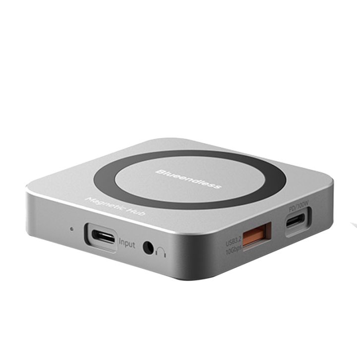 USB C Hub M.2 NVME SSD Docking Station USB3.1 10Gbps 100W PD 4K60HZ ...
