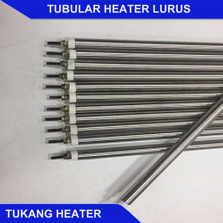Heater Tubular Lurus Ø Pipa 8 mm x Panjang 330 mm x 110 Volt x 200 watt ...