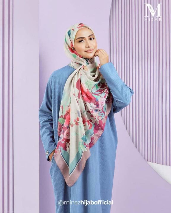 MINAZ HIJAB BLOSSOM SERIES 3.0 | Lazada