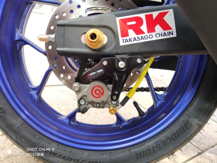 YAMAHA Yamaha YZF-R3/R25 Modified Brake Tubing Brake Steel Throat Brake ...