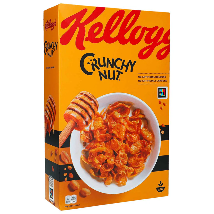 Kelloggs Crunchy Nut (UK Imported) เคลล็อกส์ ครันชี่ นัท ซีเรียล อาหาร ...