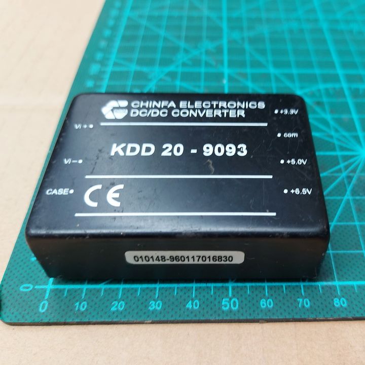 Bộ chuyển đổi nguổn DC/DC Converter CHINFA model KDD 20-9390, Input: 18-75Vdc, Output: 3.3V-5V-6 ...