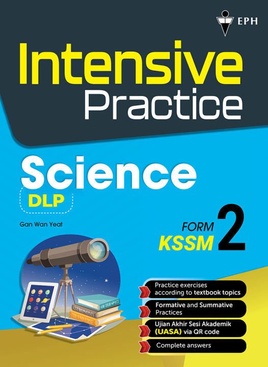 INTENSIVE PRACTICE SCIENCE DLP FORM 2 {EPH} 2024 | Lazada