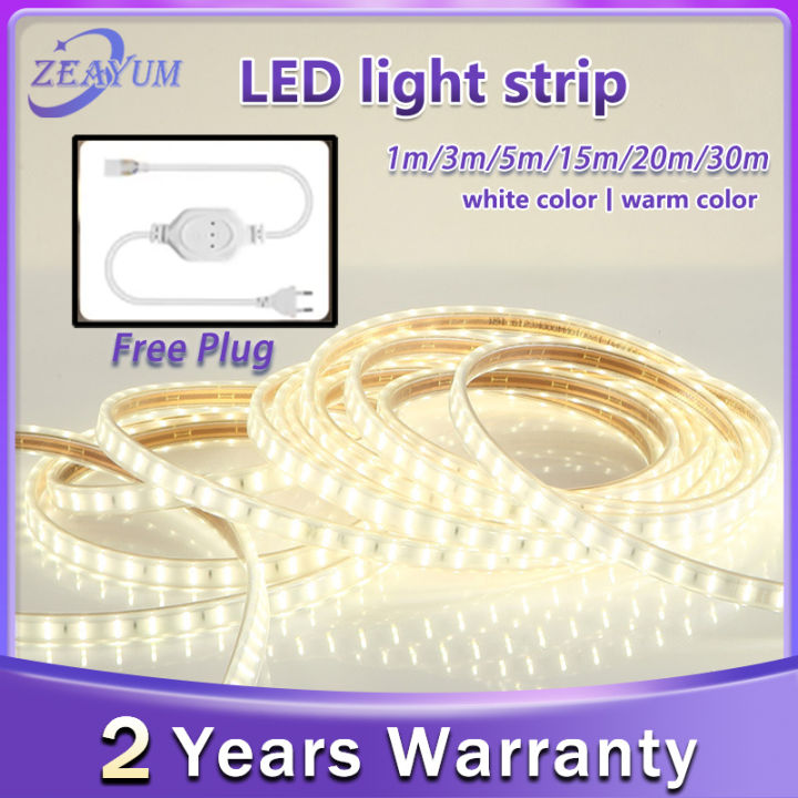 LED Strip Light 5-30M Strip Plug Decorative Lights Light Strip ...