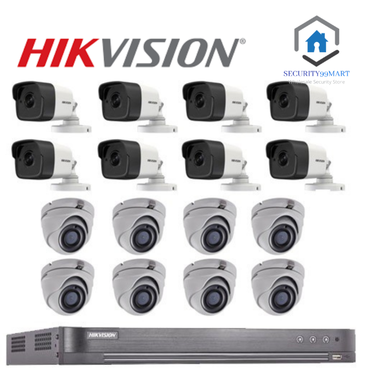 HIKVISION 16 CHANNEL 2MP TURBO | COLOR | HD | DAY NIGHT | WEATHERPROOF ...