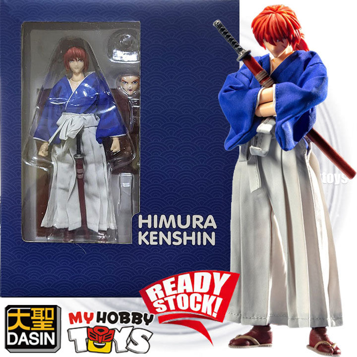 Dasin Model Rurouni Kenshin Action Figures - Samurai X Himura Kenshin ...