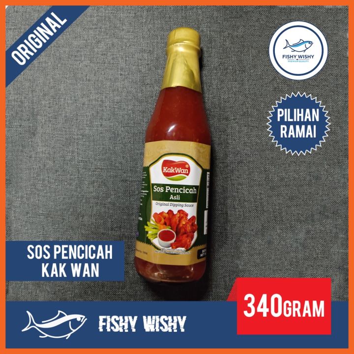 Kak Wan Sos Pencicah Keropok Asli (340g) | Lazada