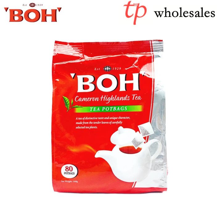 BOH CAMERON HIGHLANDS TEA POTBAG 80'S | Lazada